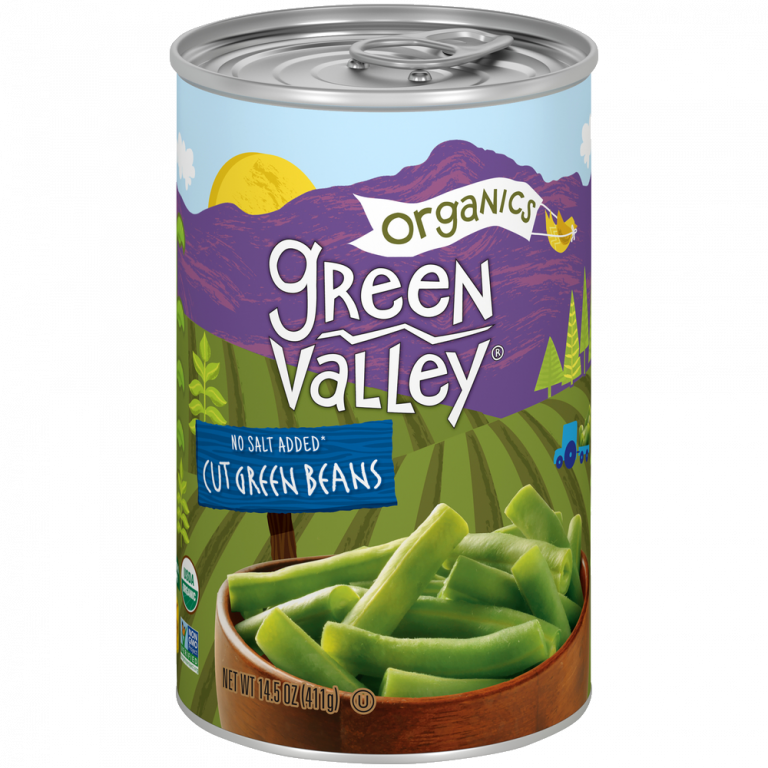 Cut Green Beans NO SALT ADDED - Green Valley Organics